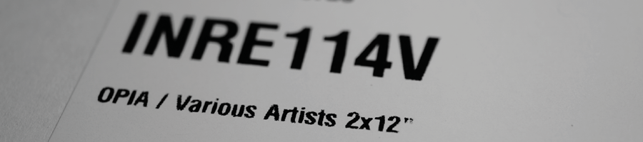 OPIA Vinyl Editions | Final Production Phase | Ultimae records